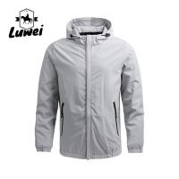 China Lightweight Windproof Full Sleeve Quick Dry Outdoor Utility Shell Men's Hooded Windproof Outdoor Sports Jacket for sale