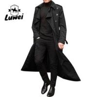 China Fashion Chaquetas Windbreaker Erkek Ceket Mens Utility Trench Abrigo Largo Hombre Overcoat Men Jacket for sale