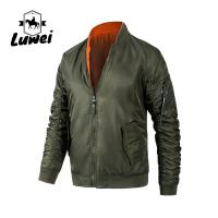 China Oem Clothing Jaket Winter Windproof Bomber Utility Polyester Motorcycle Fabric Outdoor Collar Jackets for Mens for sale