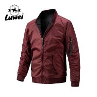 China Oem Clothing Jaket Winter Windproof Bomber Utility Polyester Motorcycle Fabric Outdoor Collar Jackets for Mens for sale
