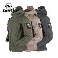 China Custom Logo Winter Hooded Zip Up Male Poly Warm Utility Chaqueta Giacca a Vento Plain Long Overcoat Coats for Men for sale