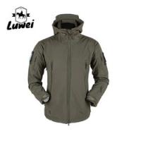 China Custom Logo Winter Hooded Zip Up Male Poly Warm Utility Chaqueta Giacca a Vento Plain Long Overcoat Coats for Men for sale