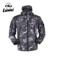 China Custom Logo Winter Hooded Zip Up Male Poly Warm Utility Chaqueta Giacca a Vento Plain Long Overcoat Coats for Men for sale