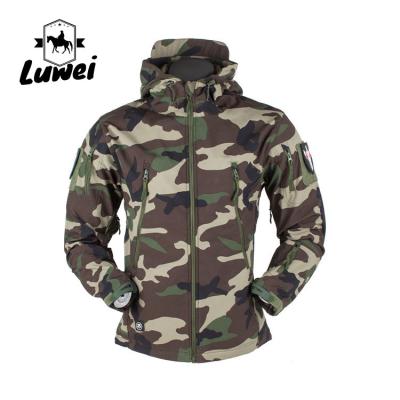 China Cotton Hooded Warm Winter Coat Jacket Utility Thick Windbreaker Tactical Jacket for sale