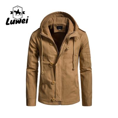 China Padded Hooded Cotton Outerwear Blouson Giacca a Vento Utility Chaquetas Rectas Para Hombre Jacket for Men for sale