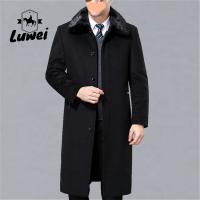 China High Quality Trench Single-breasted Black Utility Winchiter Long Bale Jaket Business Vinter Jacket for Men for sale