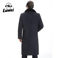 China High Quality Trench Single-breasted Black Utility Winchiter Long Bale Jaket Business Vinter Jacket for Men for sale