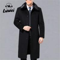 China High Quality Trench Single-breasted Black Utility Winchiter Long Bale Jaket Business Vinter Jacket for Men for sale