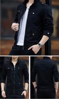 China Streetwear Outwear Windproof Abrigo De Invierno Crop Long Sleeve Utility Work Men Plus Size Men's Jackets Coats for sale