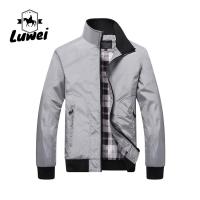 China 2022 Thin Zipper Men Bomber Stand Collar Utility Giacca a Vento Chaquetas Plus Size Coats Men's Jackets & Coats for sale