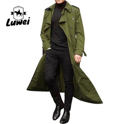 China Custom Windbreaker Button Polyester Windbreaker Mens Utility Overcoat Abrigos Hombre Casacos Masculinos Jacket for sale
