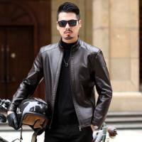 China Winter Vintage Ceket Utility Chaquetas Rectas Para Motosiklet Para Hombre Hombre Coat Pu Leather Jacket for sale