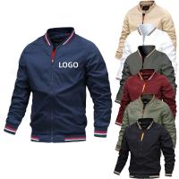 China Professional Winter Bomber Outdoor Trending Softshell Utility Sportswear Thin Stand Collar Men Full Warm Jackets for sale