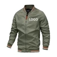 China Professional Winter Bomber Outdoor Trending Softshell Utility Sportswear Thin Stand Collar Men Full Warm Jackets for sale