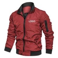 China Custom Men's Clothes 2023 Fall Winter Men's Jacket Windproof Autumn Long Sleeve Casual Jacket Coat Bomber Jacket for sale