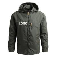 China men Hooded Softshell Jacket Tactical Jacket with Fleece Lined for Hiking Travel Work Casual Water Resistant Black for sale