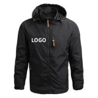 China Wholesale Custom Waterpoof Autumn Windbreaker Zip Hoodies Pockets Mesh Outdoor Hiking Mens Coats Plus Size Men Jacket for sale
