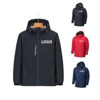 China Softshell jacket custom training soft shell windbreaker For Men and Women hiking waterproof autumn Outdoor l jacket for sale