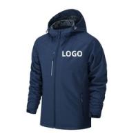 China Men's Hiking Breathable Jacket Waterproof Lightweight Windbreaker Windproof With Hooded Customized LOGO OEM Service for sale