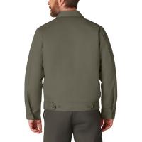 China Wholesale High Quality Long Sleeve Zipper Closure Durable Twill Coats 100% Cotton Custom Men's Work Jacket for sale