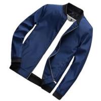 China wholesale custom design High quality Mens jacket coat ultra-thin Leica clothes Casual Coat Slim Fit Jacket bomber jacket men for sale