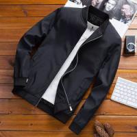 China wholesale custom design High quality Mens jacket coat ultra-thin Leica clothes Casual Coat Slim Fit Jacket bomber jacket men for sale
