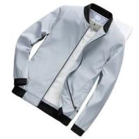 China wholesale custom design High quality Mens jacket coat ultra-thin Leica clothes Casual Coat Slim Fit Jacket bomber jacket men for sale