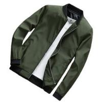 China wholesale custom design High quality Mens jacket coat ultra-thin Leica clothes Casual Coat Slim Fit Jacket bomber jacket men for sale