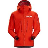 China Waterproof Warm Hooded Down Jacket Outdoor Windbreaker Hiking Jacket for sale