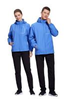 China Unisex Warm Down Jacket Windbreaker Hooded Waterproof Mountain Rain Jacket for sale