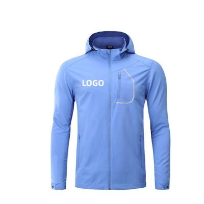 China Lightweight Warm Down Jacket Men Windbreaker Water Resistant Hooded Jacket for sale