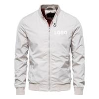 China Custom Hombres New Casual Jacket Men's Spring And Fall Sport Solid Color Coat Men's Fashion Casual Simple Jackets for sale