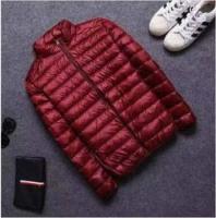 China Duck Down Filled Puffer Jackets Multi Coloured Outdoor Light Warm Standing Collar for sale