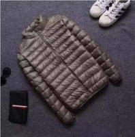 China Duck Down Filled Puffer Jackets Multi Coloured Outdoor Light Warm Standing Collar for sale