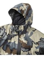 China Custom Men lightweight jacket Waterproof Breathable Camouflage Fishing Rain Jacket Outdoor Camo Hunting Jacket for sale
