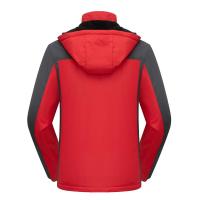 China Plus Size Waterproof Outdoor Jacket Warm Cotton Softshell Windbreaker for sale