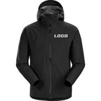 China 2023 High Quality Custom LOGO Blank Waterproof for Jacket Winter Softshell Unisex Hooded Outdoor Windbreaker Men Jacket for sale