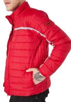 China Warm Duck Down Puffer Jacket Dyed Embroidered Corduroy With Hood for sale