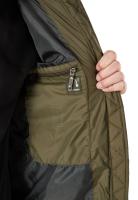 China Puffer Padded Down Jacket Emboss Printing Outdoor Winter Men Coats for sale