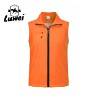 China New Male Casual Summer Big Size Reflective Slim Fit Lapel Utility Zipper Thin Workwear Waistcoats Oversized Vests for Men for sale