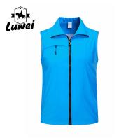 China New Male Casual Summer Big Size Reflective Slim Fit Lapel Utility Zipper Thin Workwear Waistcoats Oversized Vests for Men for sale