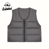China 2022 Outdoor Travel Cardigan Top Sleeveless Utility Male Waistcoat Lightweight Cotton Oversize Mens Gilet Vest for sale