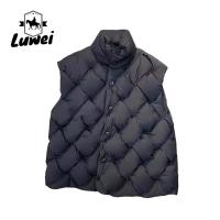 China Customizable Style Slimming Solid Utility Utility Outdoor Work Backpack Tops Quilted Waistcoat Men's Sleeveless Vest for sale