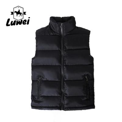 China Casual Slimming Cotton Filled Top Sleeveless Travel Fashing Utility Weighted Quilted Plus Size Men's Vests & Waistcoats for sale