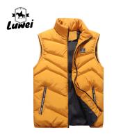 China Winter Classic Plus Size Top Clothes Zipper Thick Utility Sleeveless Warm Cotton-padded Waistcoat Men Vest for sale