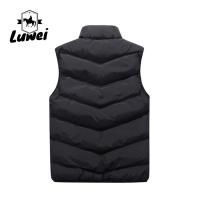 China Winter Classic Plus Size Top Clothes Zipper Thick Utility Sleeveless Warm Cotton-padded Waistcoat Men Vest for sale