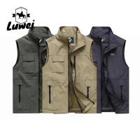 China Spring And Autumn Loose Large Size Waistcoat Utility Casual Sports Men's Vest Classic Sleeveless Mens Vest for sale