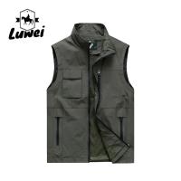 China Spring And Autumn Loose Large Size Waistcoat Utility Casual Sports Men's Vest Classic Sleeveless Mens Vest for sale