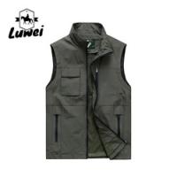 China Spring And Autumn Loose Large Size Waistcoat Utility Casual Sports Men's Vest Classic Sleeveless Mens Vest for sale