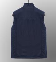 China Wholesale Custom High Quality Casual Loose Utility Clothes Sleeveless Waterproof Warmer Winter Vest For Men for sale